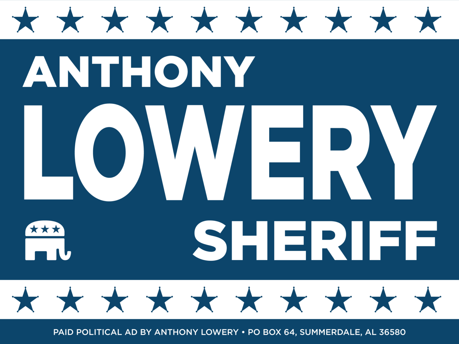 About – Sheriff Lowery